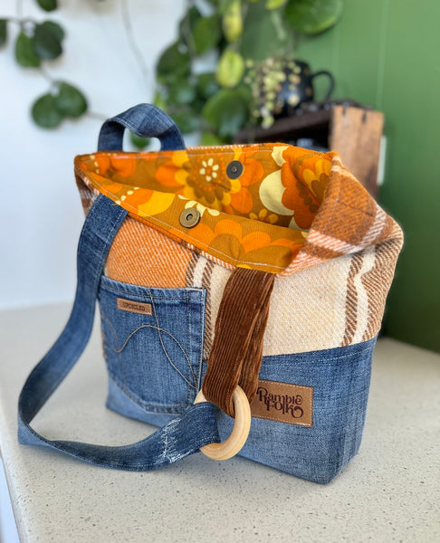 Upcycled Market Bag – Ramble Folk
