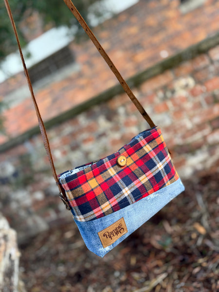 Upcycled Shoulder Bag – Ramble Folk